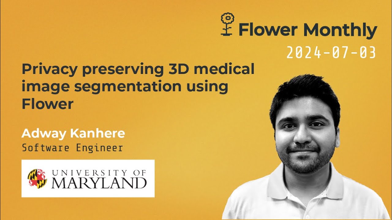 Privacy preserving 3D medical image segmentation using Flower (Flower ...
