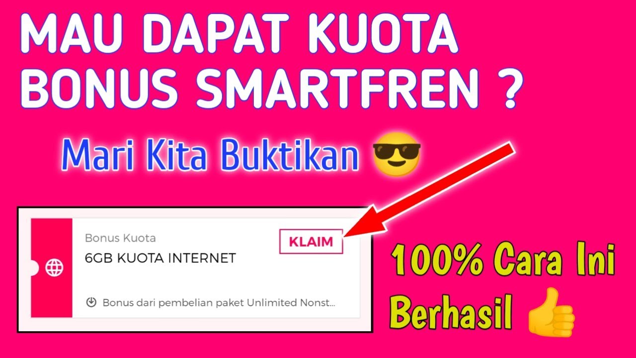 Cara Mendapatkan Kuota Bonus Smartfren Terbaru 2023 l Klaim Kuota Bonus 6 GB Smartfren # ...