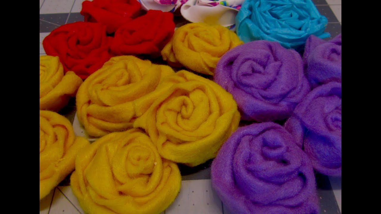 How To Make Flower Rosette {Fast & Easy} - YouTube