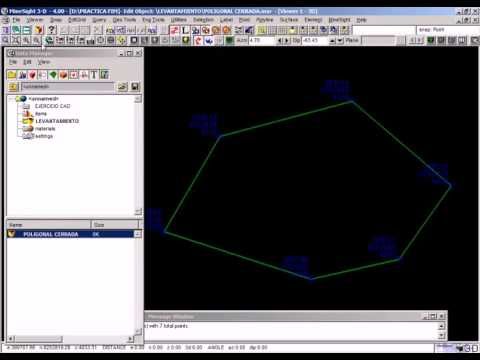 TUTORIAL Minesight #04: Ploteo de poligonal - YouTube