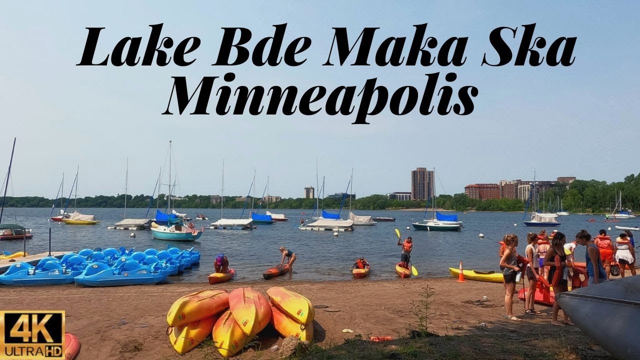 4K Walk Around Lake Bde Maka Ska (Lake Calhoun) MN | Minneapolis Lake ...