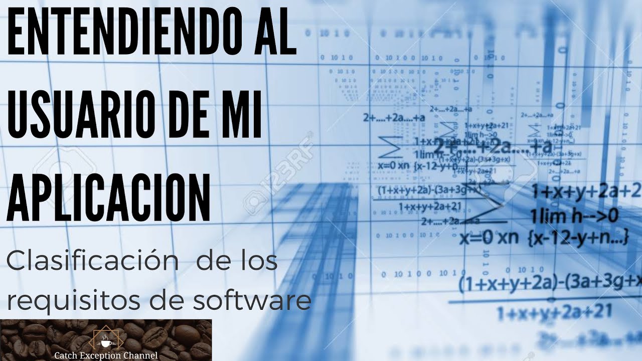 Clasificación de los requisitos de software - YouTube