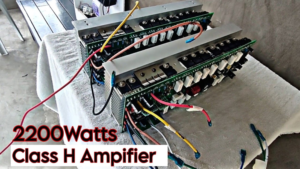 CLASS H 3 TIER POWER AMPLIFIER - YouTube
