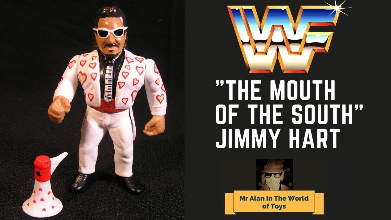 WWF Hasbro Custom Action Figure Jimmy Hart Review - YouTube