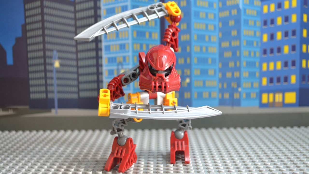 LEGO Bionicle Balta Speedbuild Set 8725 - YouTube