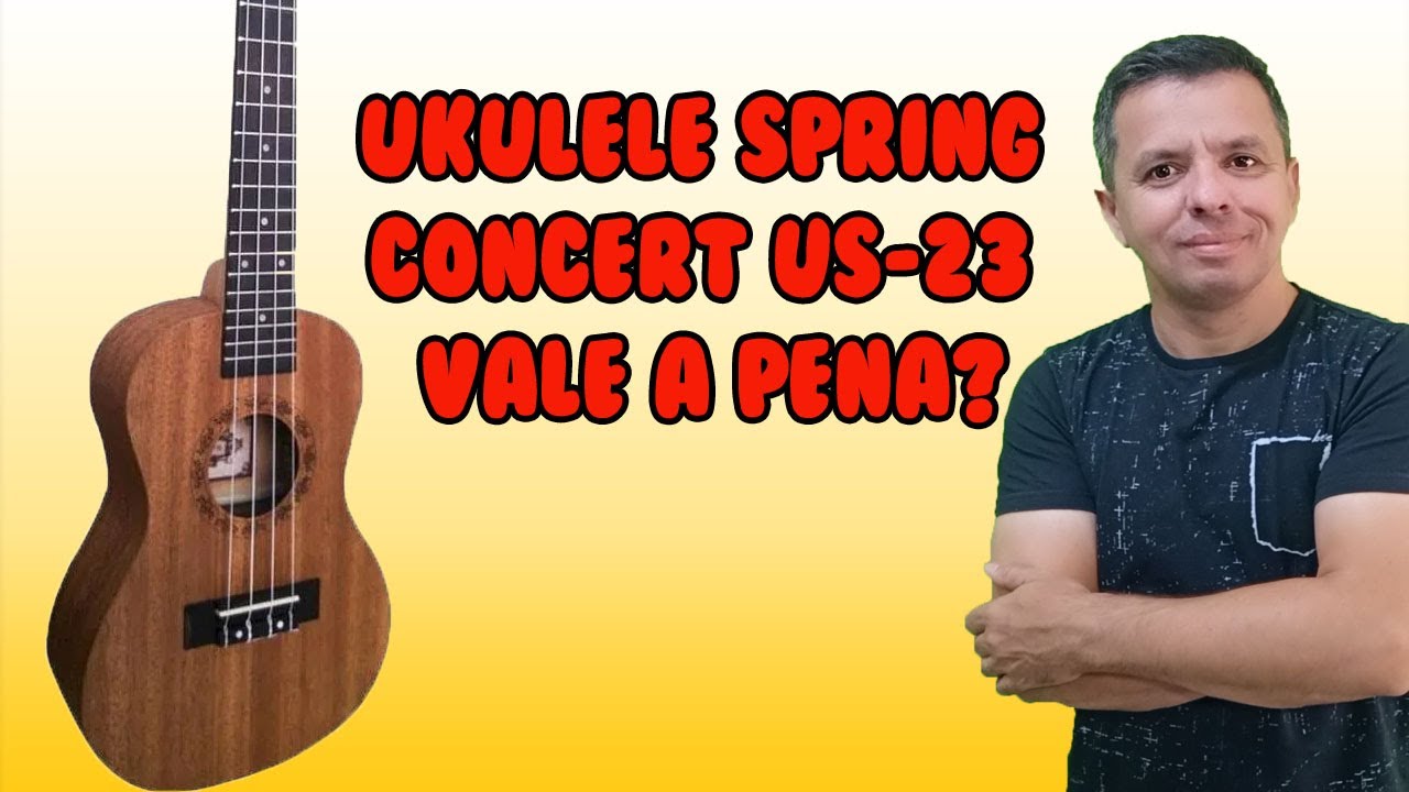 UKULELE SPRING US-23 AT CONCERT - REVIEW TÉCNICO - YouTube