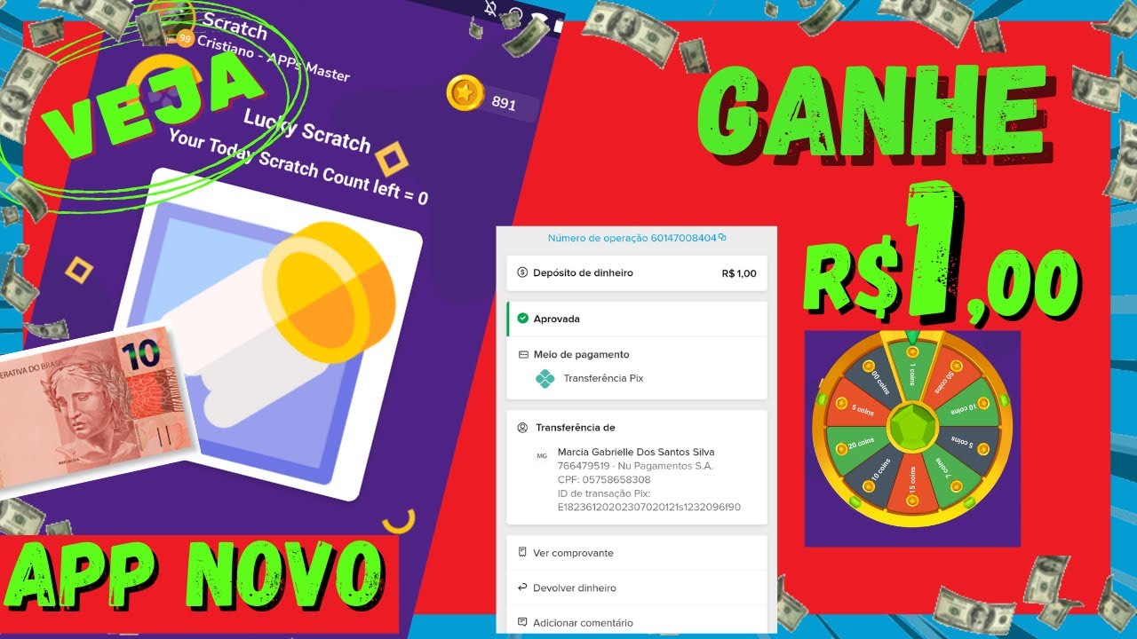 APP para GANHAR DINHEIRO via PIX - REWARD BOOST [ PROVA DE PAGAMENTO ...
