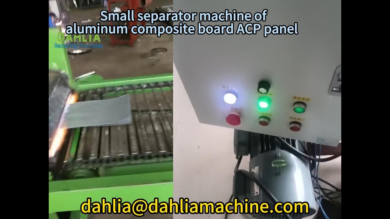 How to recycle ACP panel sheet--Aluminum Composite Panel stripping ...