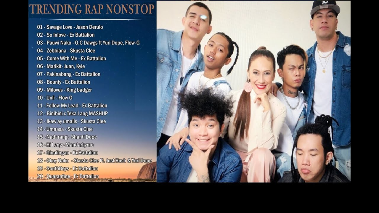 No ads or few Flow G, Ex Battalion, Skusta Clee, Bosx 1ne, King Badger ...