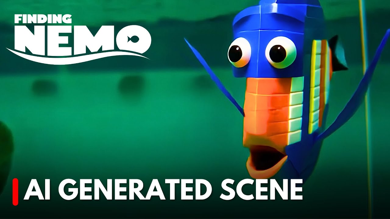 Dory's DARK Side Comes to Life in LEGO Finding Nemo Remix! - YouTube
