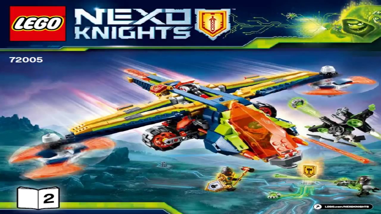 LEGO Nexo Knights 2018 AARON'S X-BOW 72005 Лего Нексо Рыцари Аэро ...