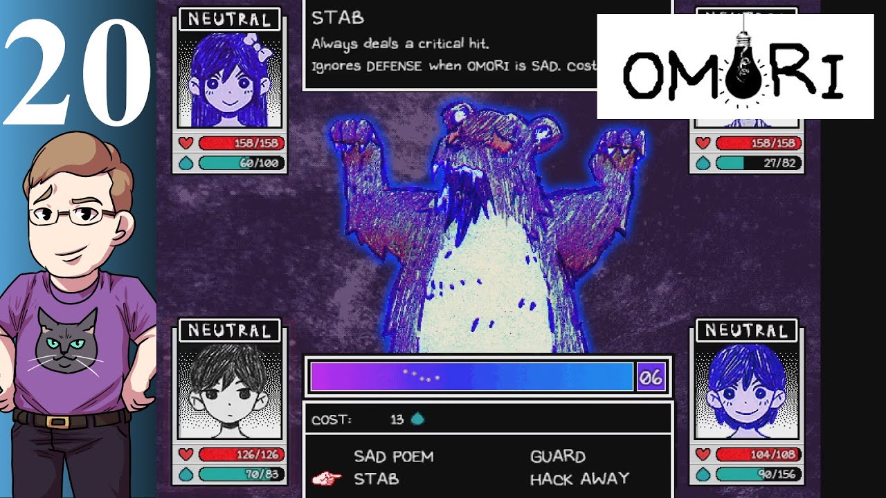 Let's Play Omori (Blind) Part 20 - Learning to Slash Bulbs, The Hedge ...