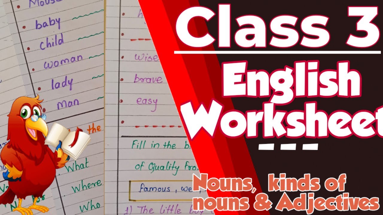 Class 3 English Worksheet Class 3 English English Worksheet For class-3-english-worksheet-class-3-english-english-worksheet-for