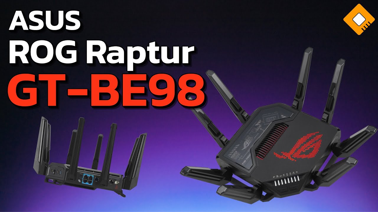 รีวิว ROG Rapture GT-BE98 : Gaming Router เทพสุดตาราง - YouTube