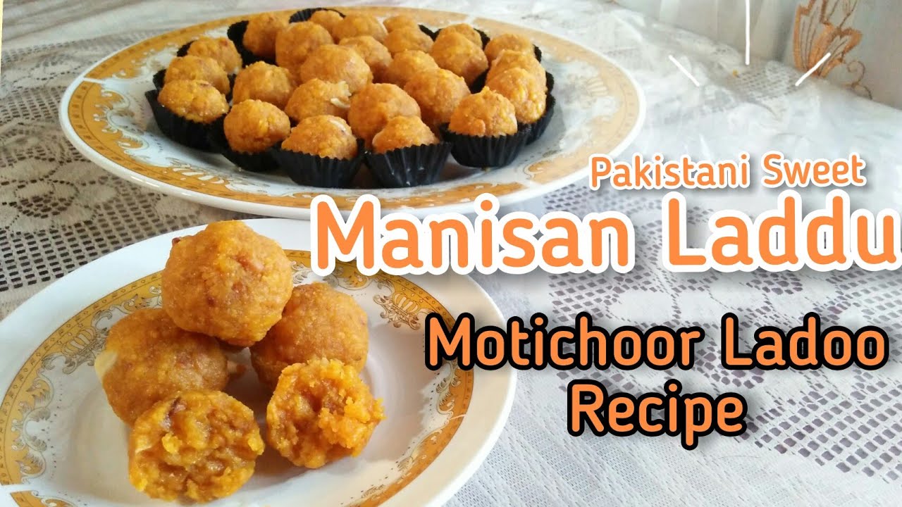 Resep Ladoo Manisan Khas Pakistan || pakistani sweet Ladoo - YouTube