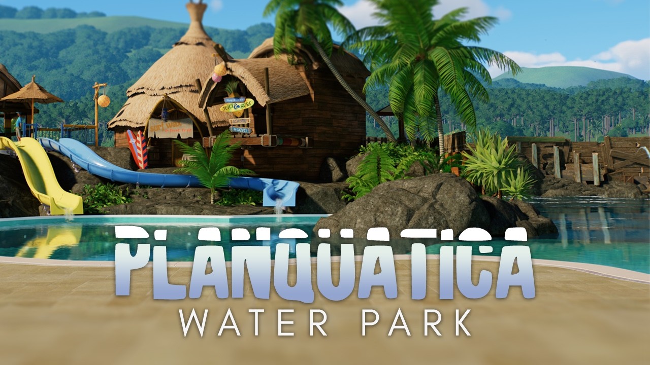 EPIC Wave Pool! High Budget Water Park In Planet Coaster 2 - YouTube