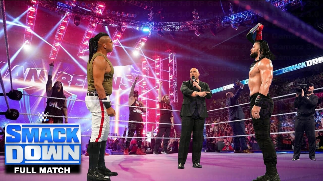 FULL MATCH - Roman Reigns vs. Commander Azeez - WWE SMACKDOWN 2022 ...