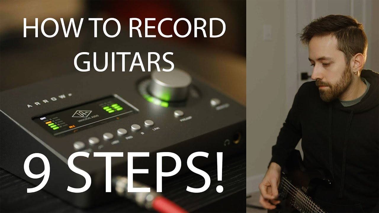 How to Record Guitars EASILY #guitar #recording - YouTube