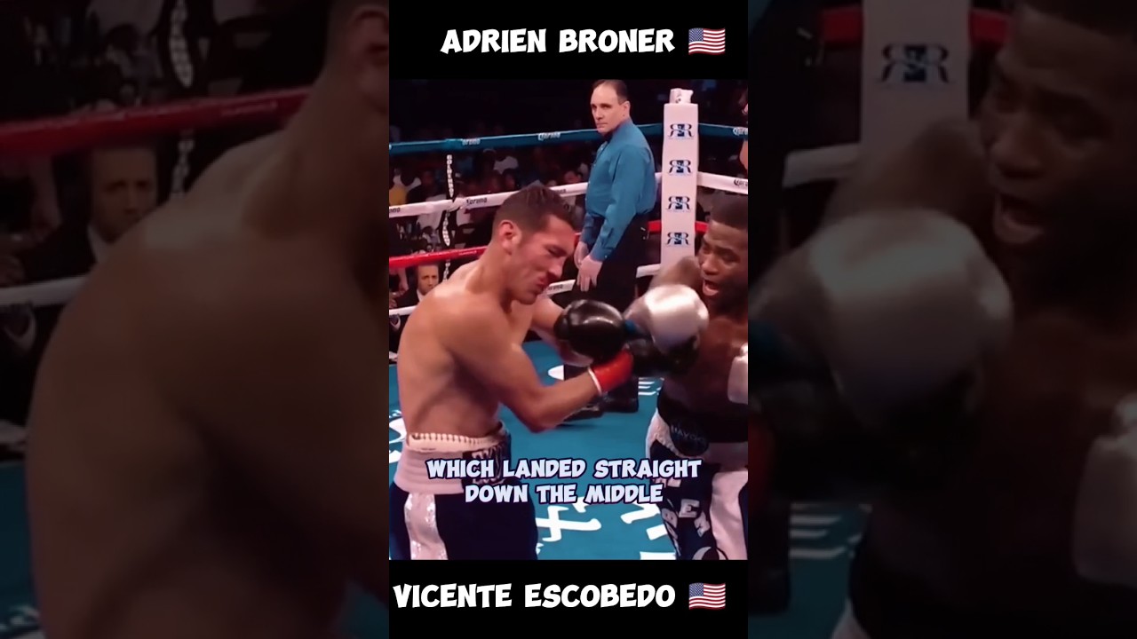 Adrien Broner vs Vicente Escobedo_KNOCKOUT BOXING fight😱😱😱 #boxing # ...