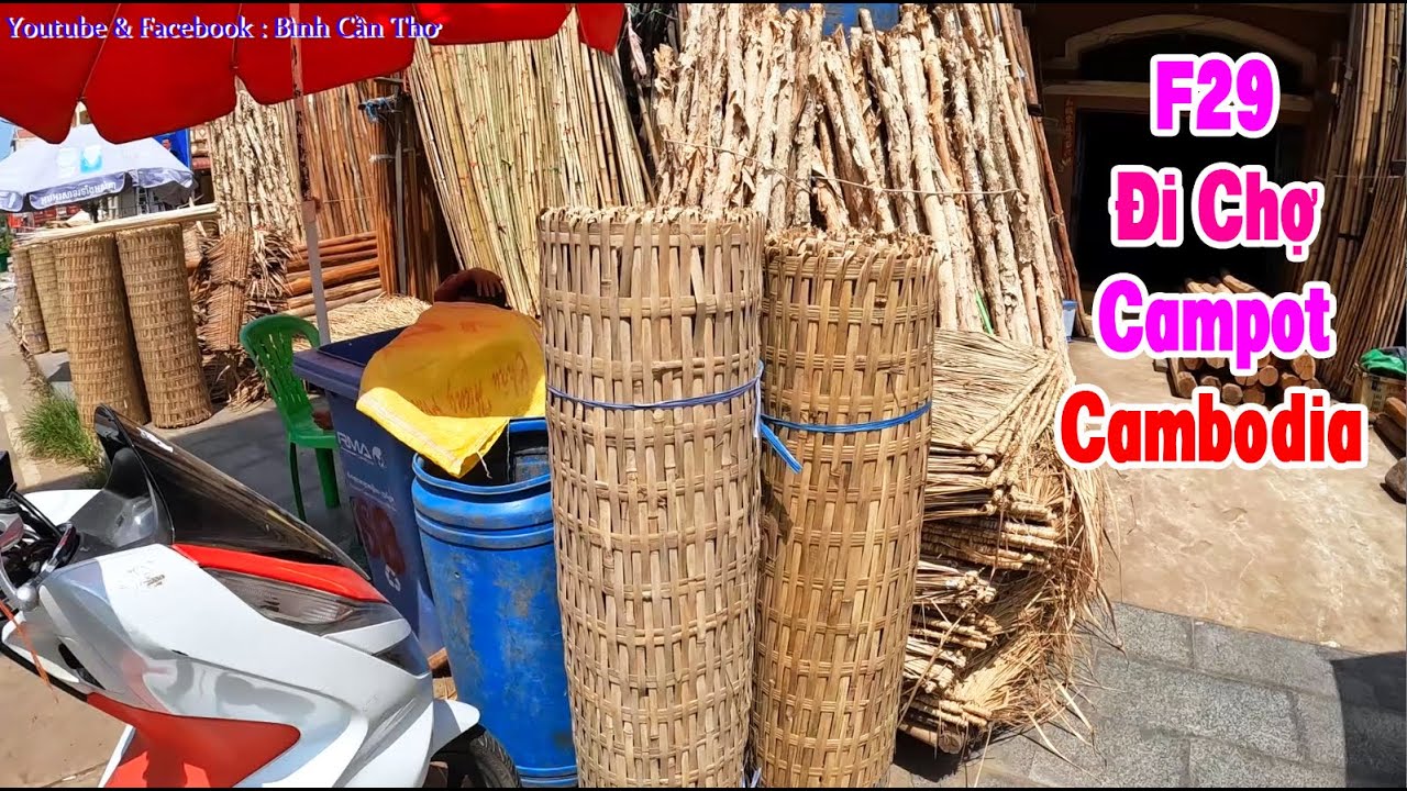 F29: Chợ Campot - Cambodia - Trưa Ngày Thứ 3... Series: (Kỳ 2) Tà Lơn ...
