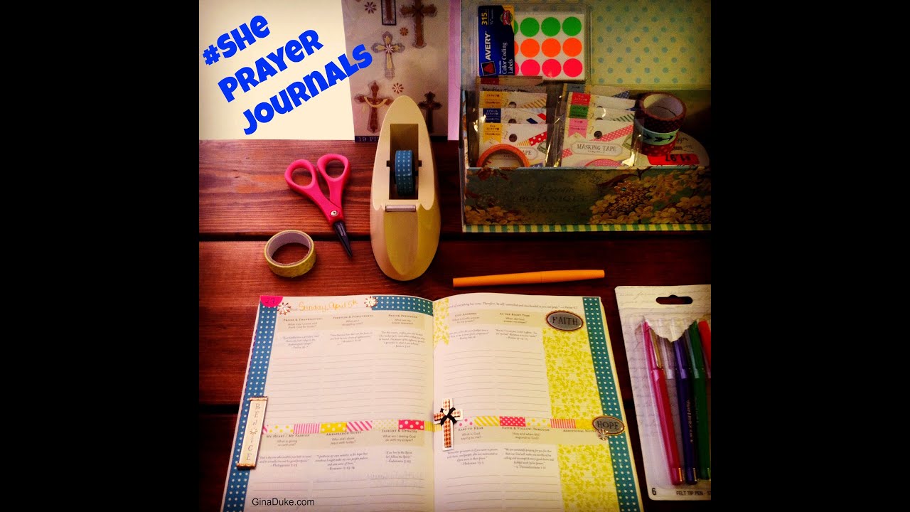 #ShePrayerJournals Structured Prayer Journaling Workshop #1 - YouTube