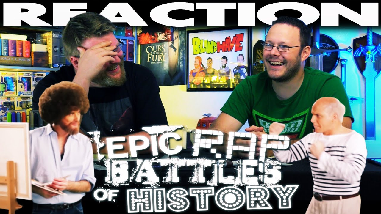 Bob Ross vs Pablo Picasso Epic Rap Battles of History REACTION!! - YouTube