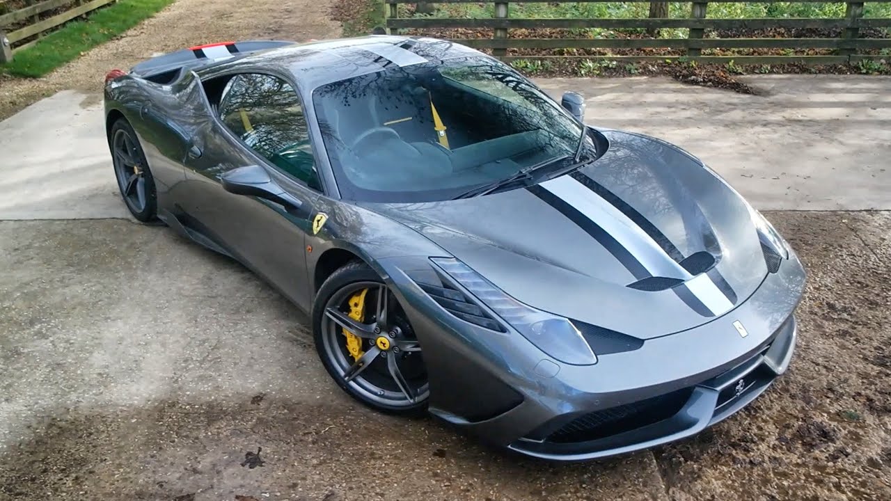 Ferrari 458 Speciale Grey