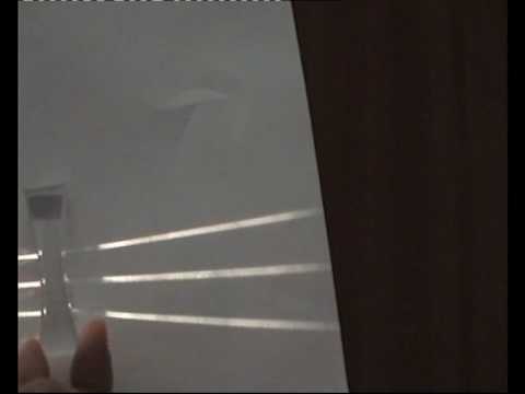 refraction of parallel light beams from a divergent lens - YouTube