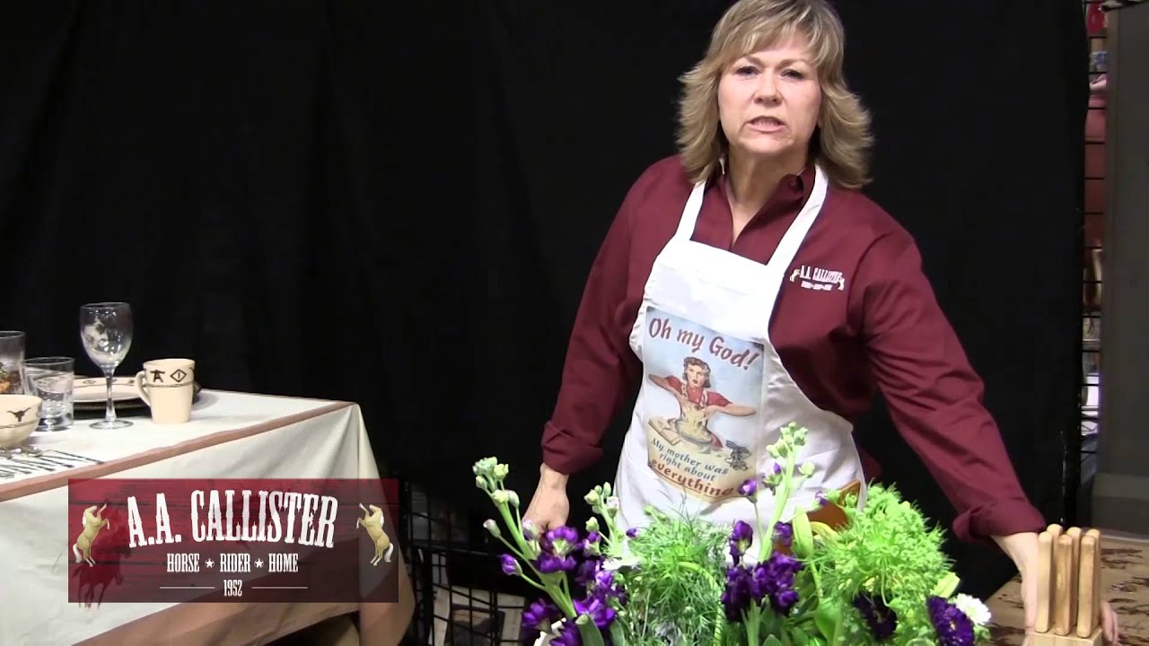 How to Set Western Table - YouTube