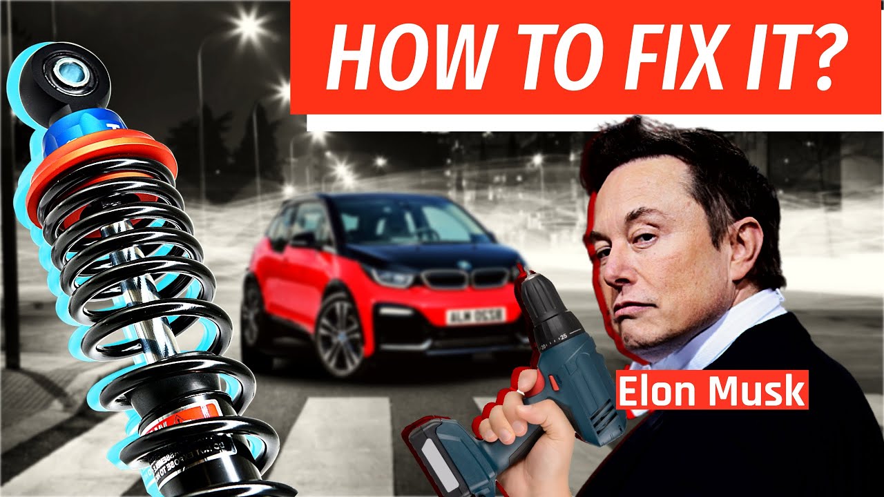 How to replace BMW i3 shocks - YouTube