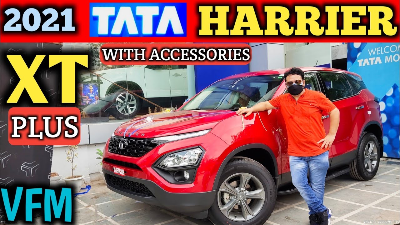 2021 TATA HARRIER XT PLUS WITH ACCESSORIES टाटा हैरियर XT PLUS हिन्दी ...