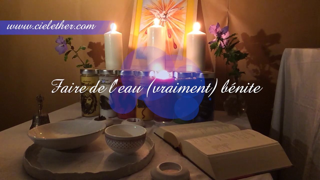 Faire de l'eau (vraiment) bénite - YouTube