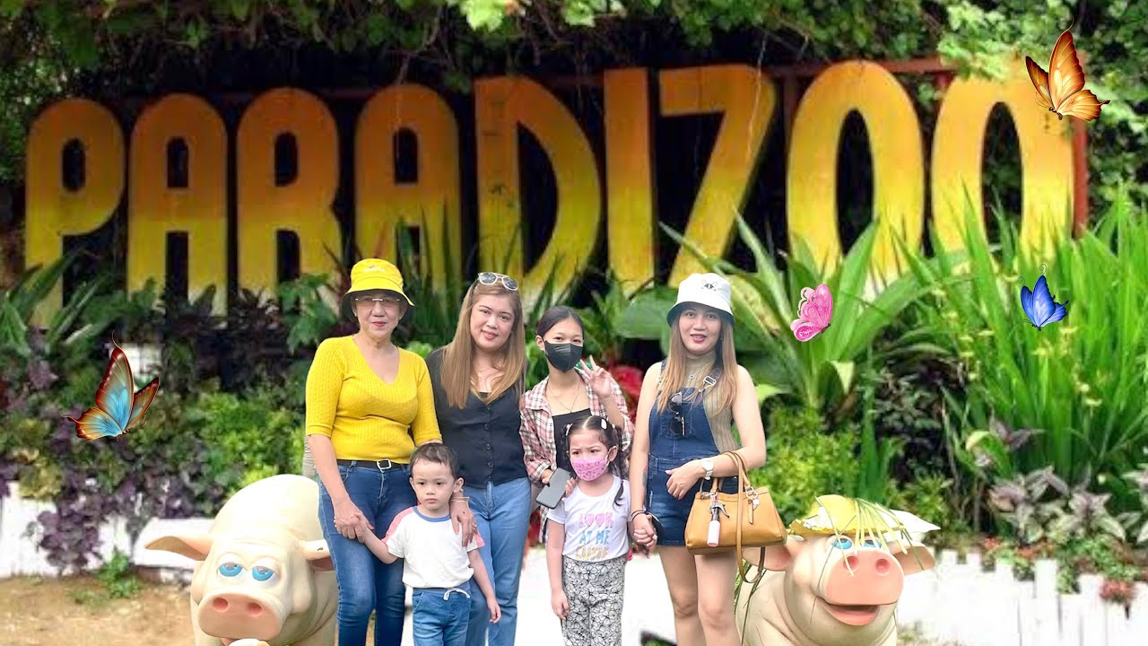 Thea and Troy visiting farm animals at Paradizoo Tagaytay || Butterfly ...
