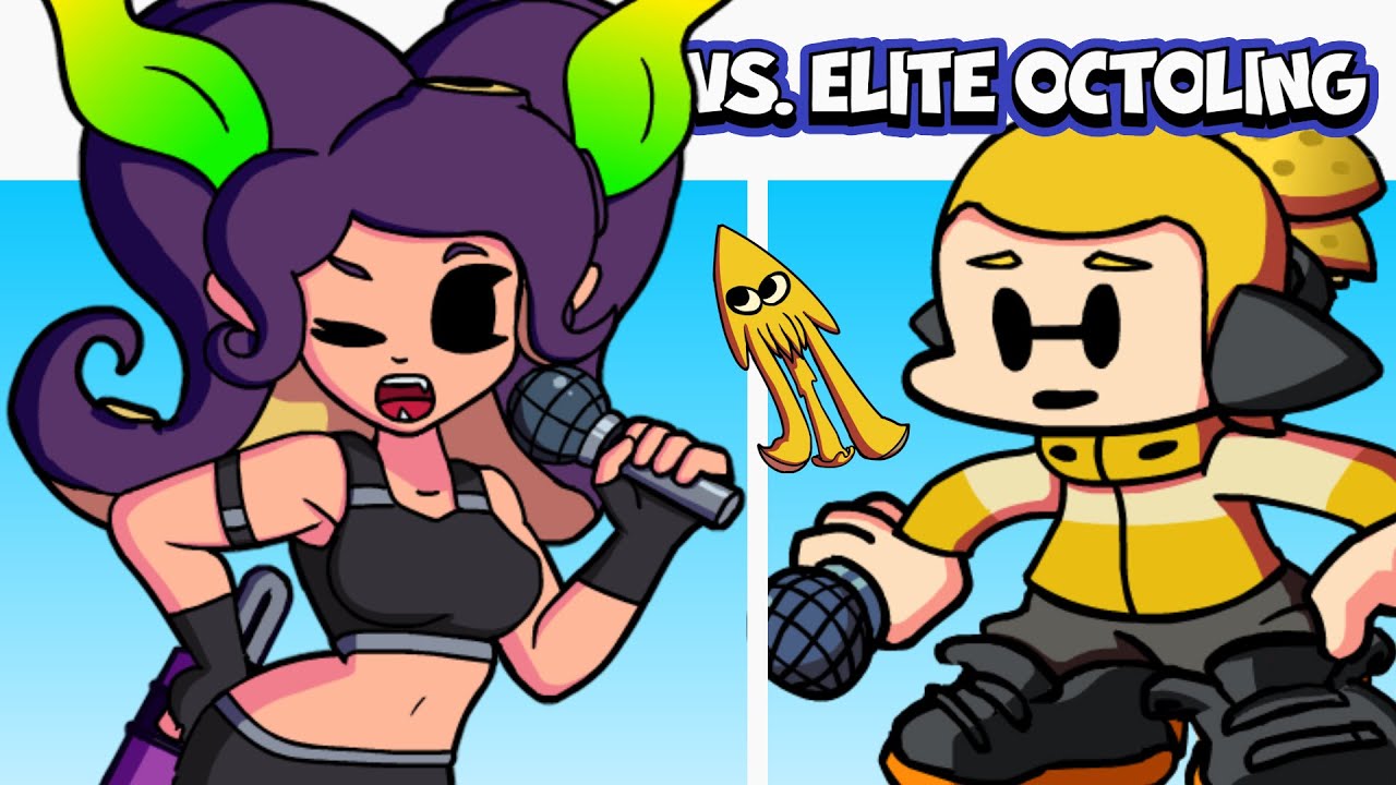 Vs Elite Octoling FNF MOD [FULL WEEK] ️ FRIDAY NIGHT FUNKIN' - YouTube