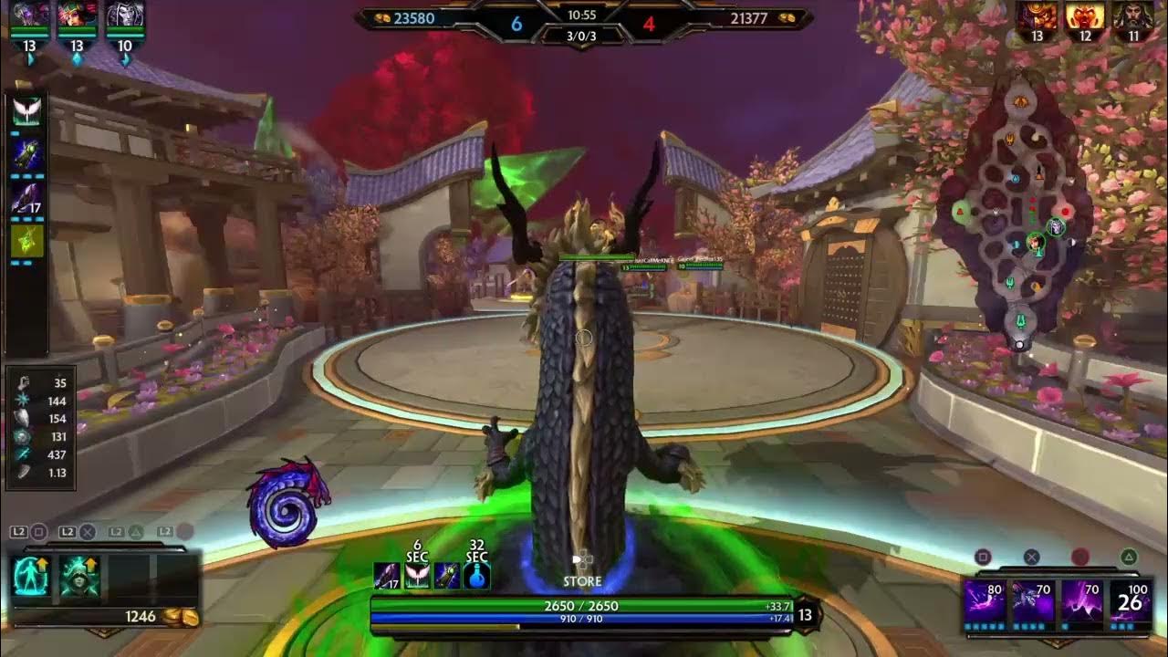 Smite World Serpent And Angel Of Death Working Together Youtube