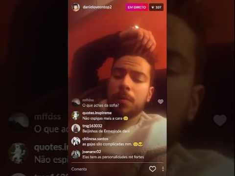 Daniel fala sobre Sofia Buinho e Kika Gomes