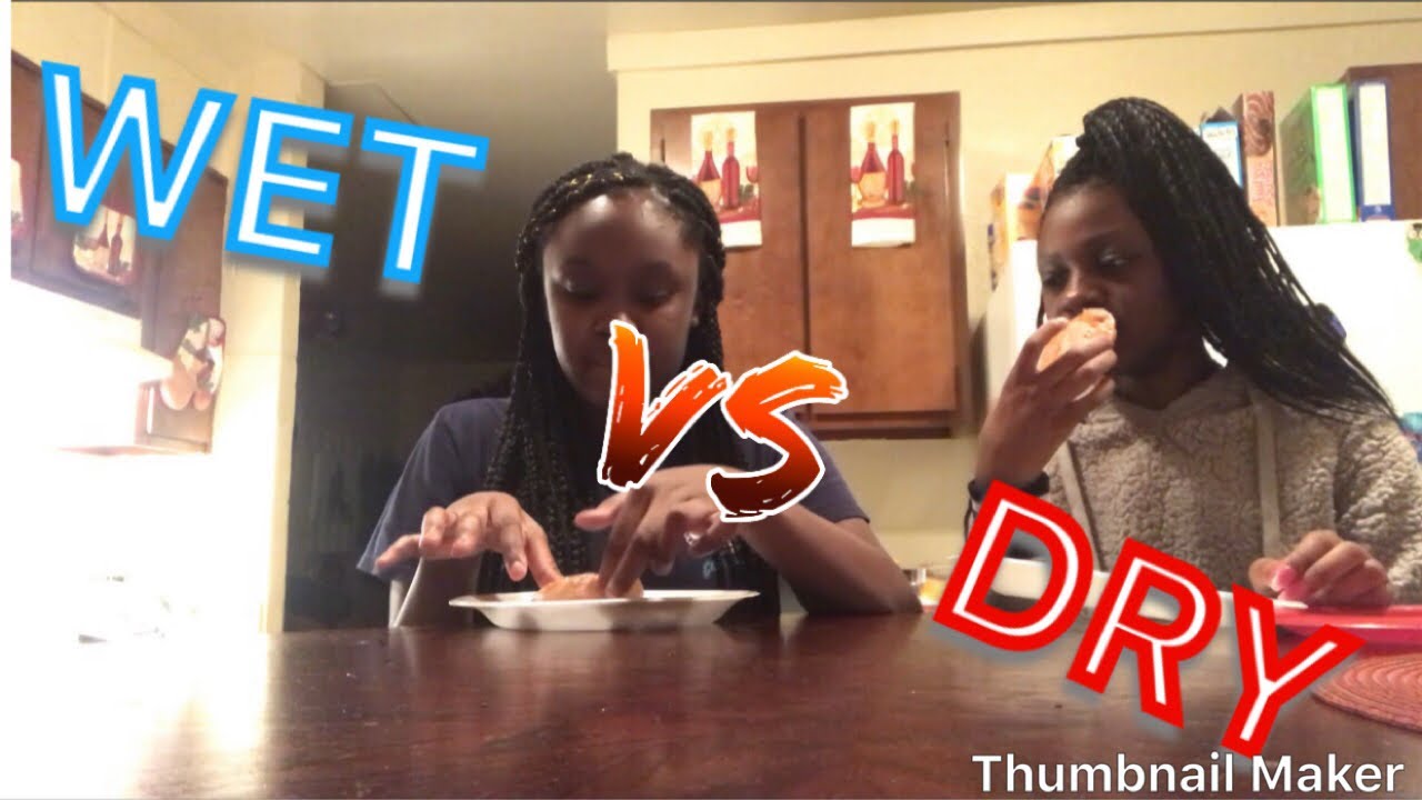 WET VS. DRY CHALLENGE FT.CECE - YouTube