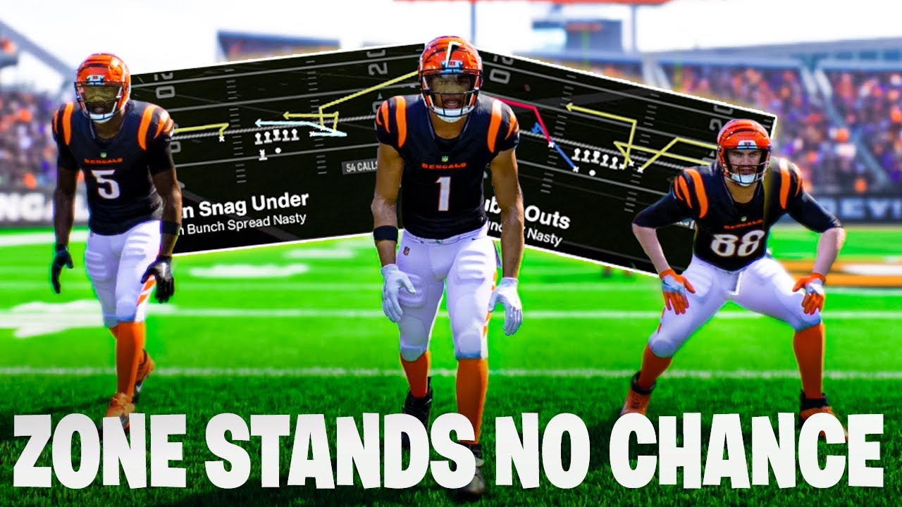 How To OBLITERATE Zone Coverage With This SIMPLE Trick in Madden 25 ...