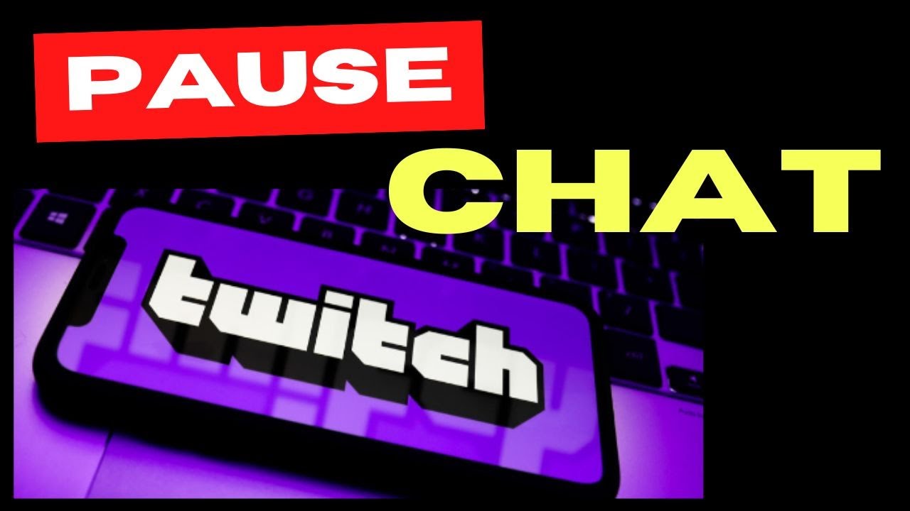 How to Pause Chat in Twitch Video Streaming Service - YouTube