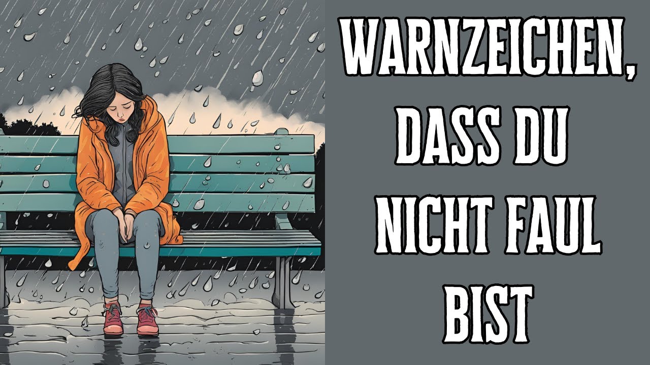Warnzeichen, dass du nicht faul bist, sondern ausgelaugt und erschöpft ...