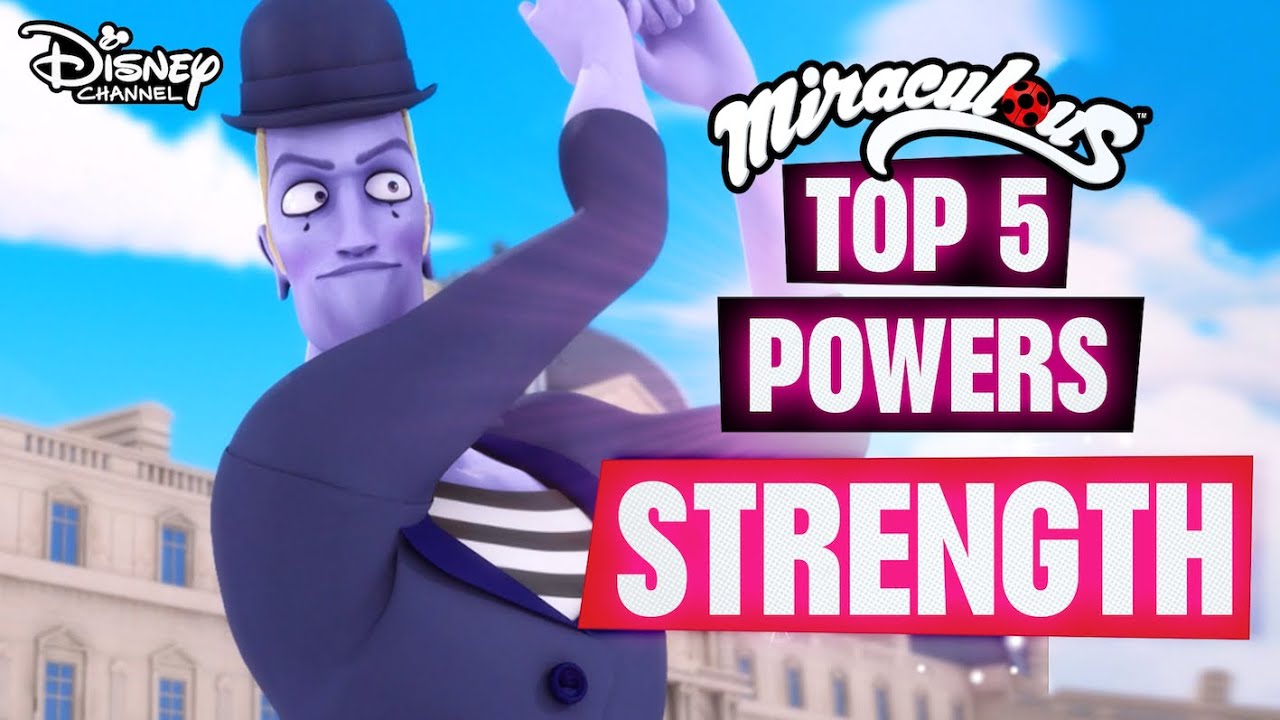 Miraculous Ladybug | Top 5 Powers - #3 SUPER STRENGTH 💪| Disney Channel ...