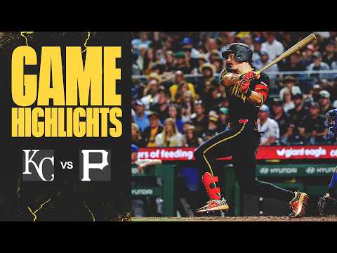 Bucs Plate 8 Behind Griffin’s 4-Hit Night | Royals at Pirates Game Highlights (9/17/26)