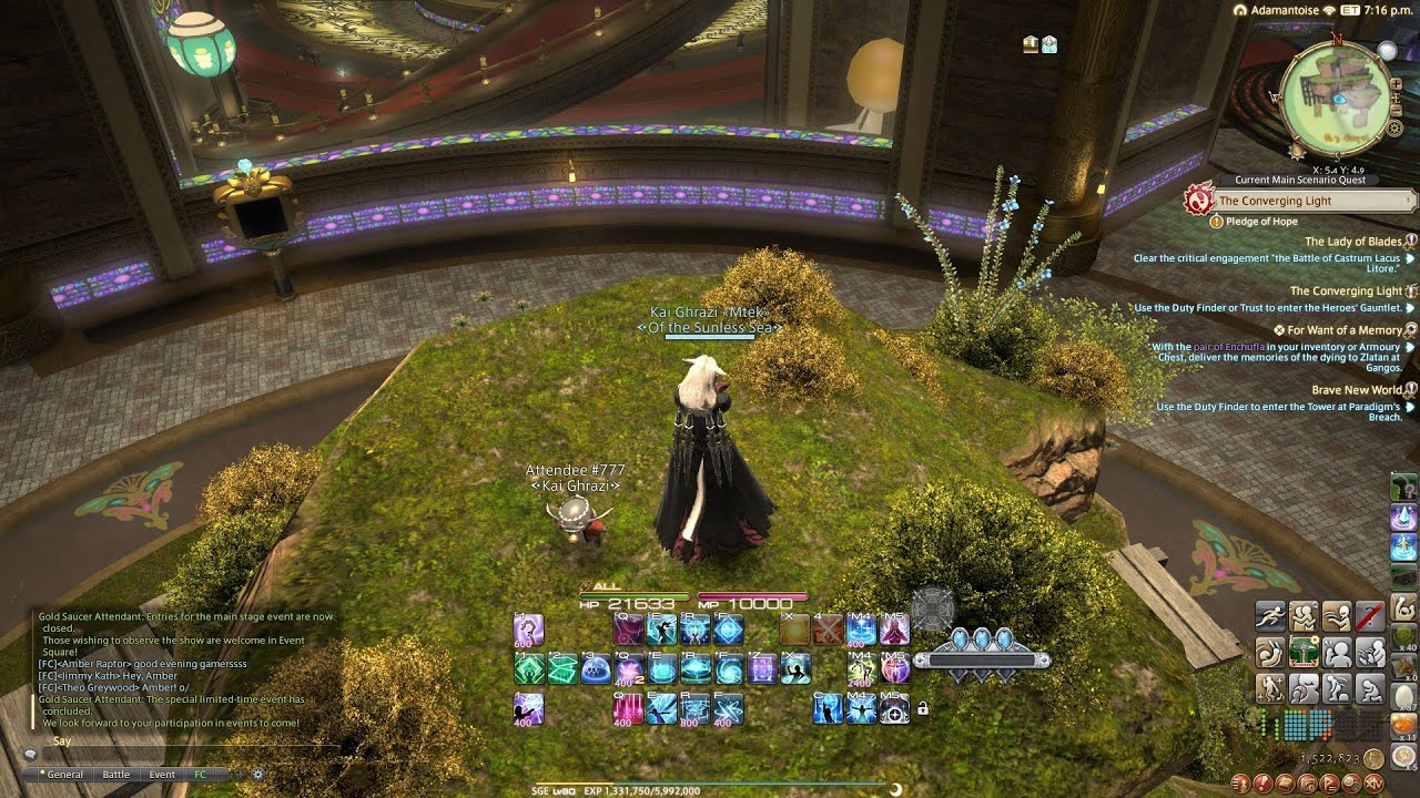 how to get on mt. corel in the gold saucer [ffxiv] - YouTube