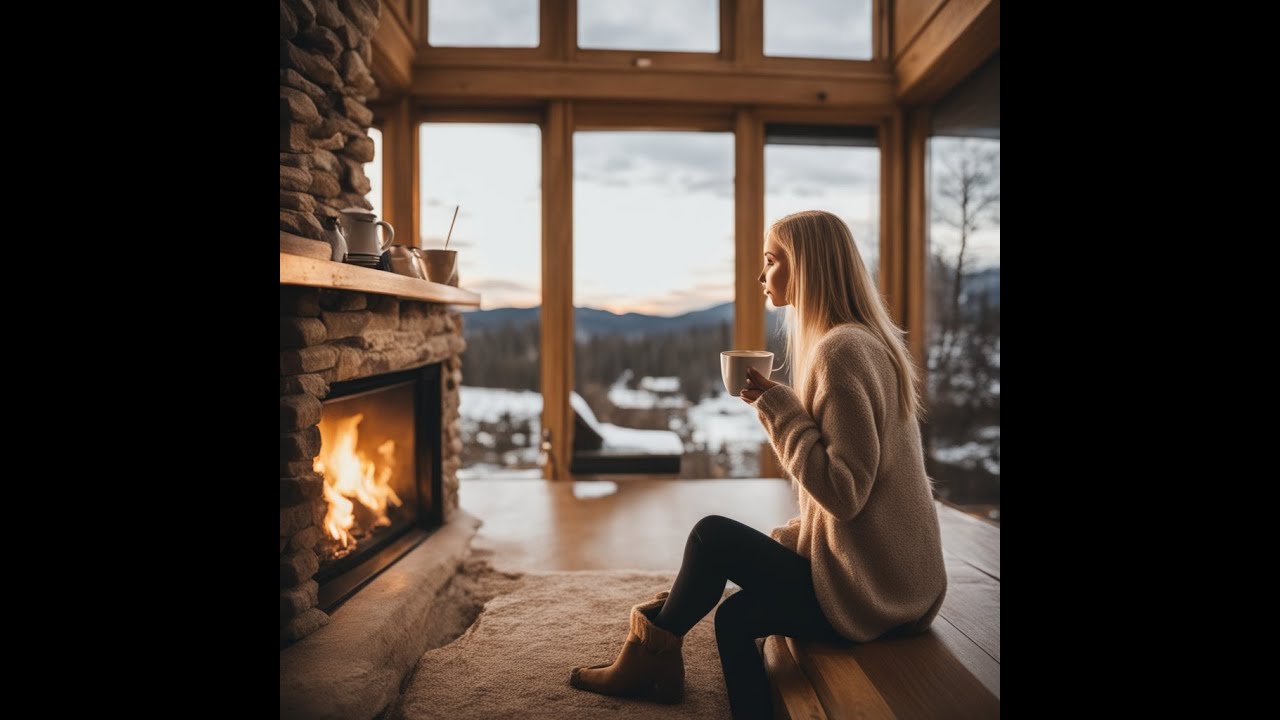 Calm Fireplace Original Sound - YouTube