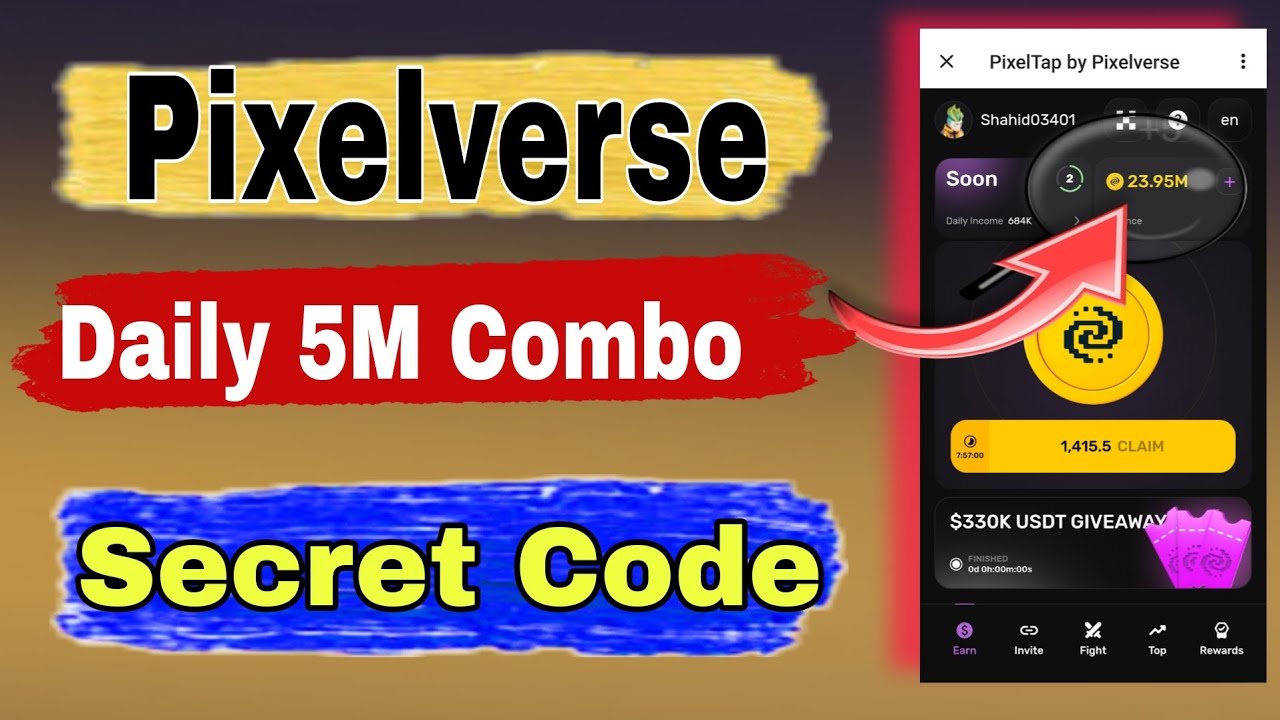 Pixelverse, Pixel Tap || Daily Combo Cod || Pixels verse Latest News ...