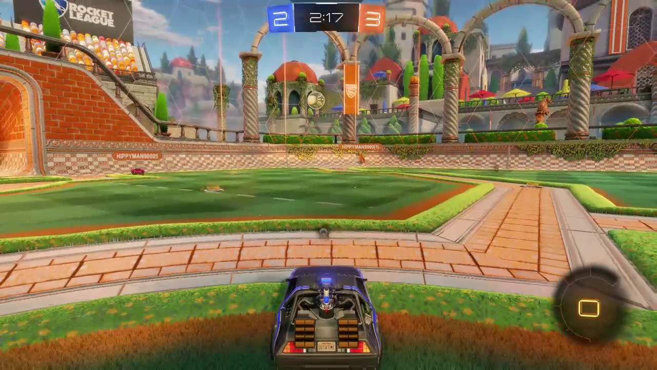 Rocket league #8 with a review the time machine car. - YouTube