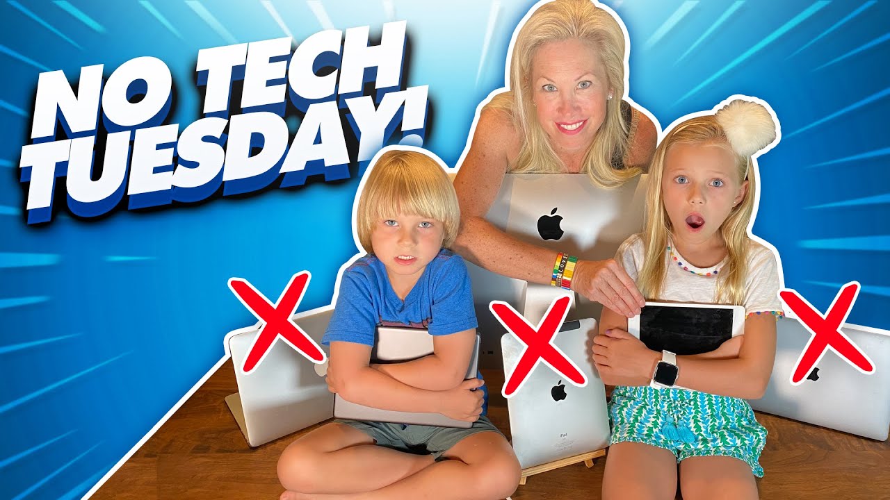 NO TECH TUESDAY-24 hours with no devices! - YouTube