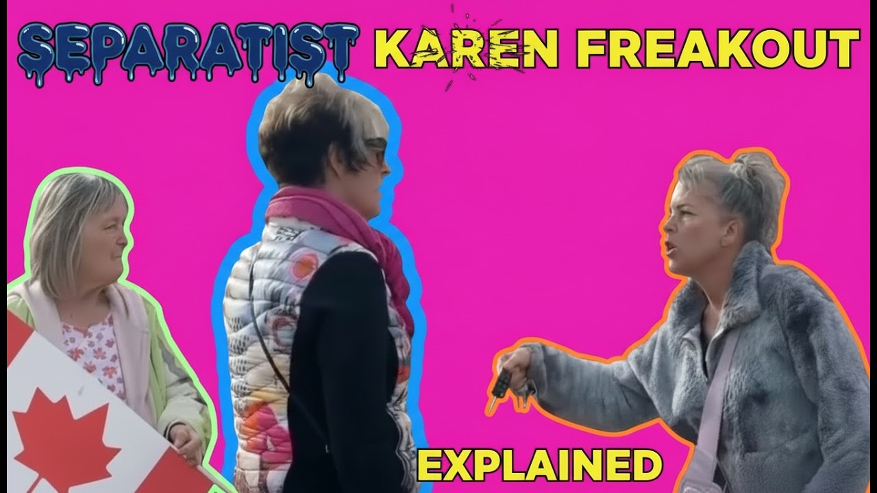 Crybully Separatist KAREN Goes FULL BLOWN freakout | Can't handle ...