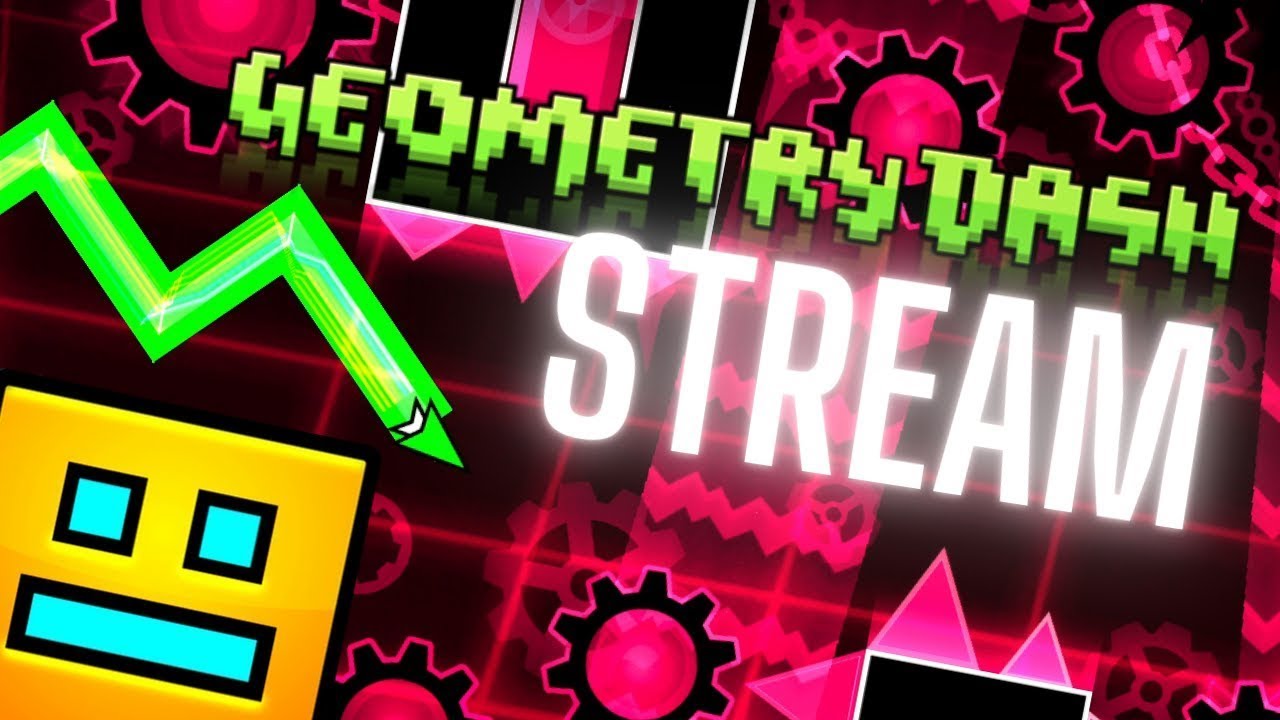 Playing Geometry Dash CHALLENGE REQUEST! Stream #8 - YouTube