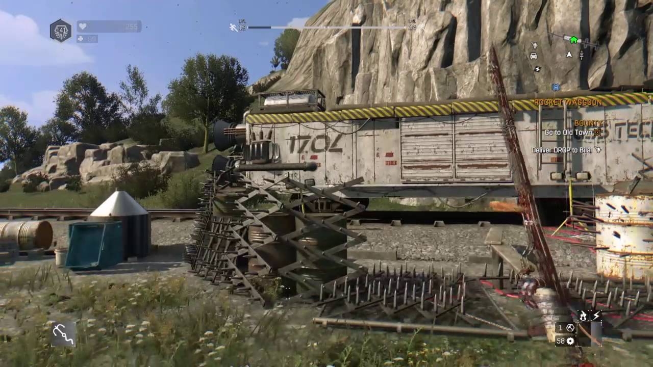 Dying light rocket train gone sexual - YouTube